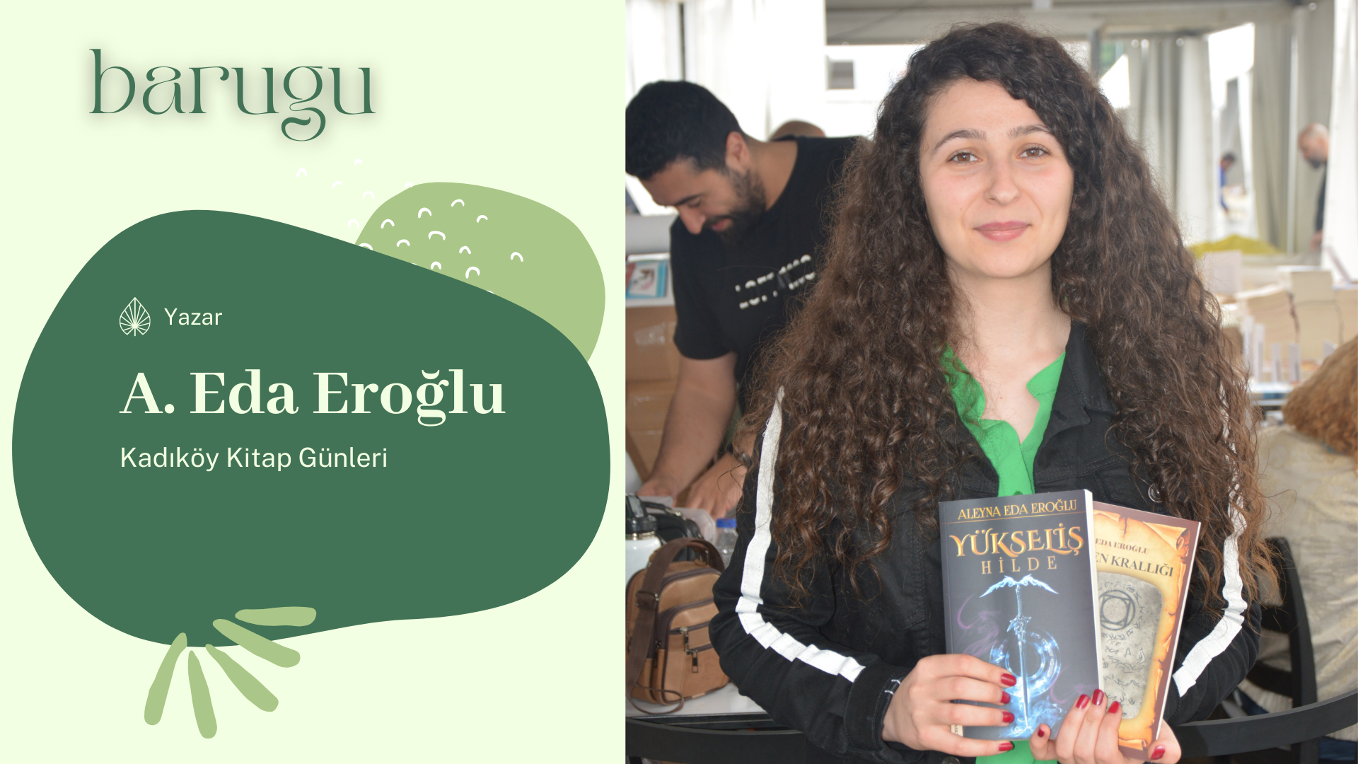 Aleyna Eda Eroğlu - Kadıköy Kitap Fuarı - Tepe Nautilus - İstanbul - Barugu